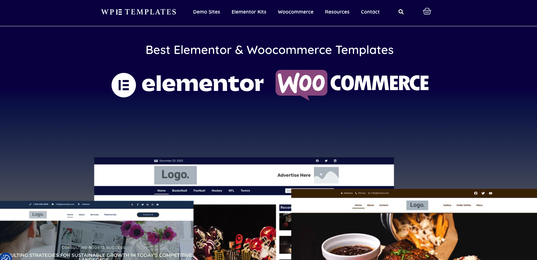 Wp Elementor Kit Template - Elementor Template Kits